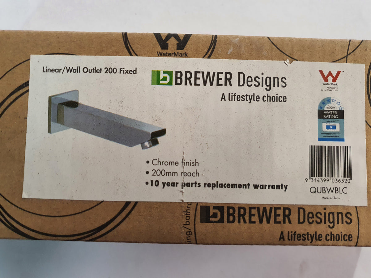 Linear Wall Outlet 200-Fixed | Rising Sun Lifestyle