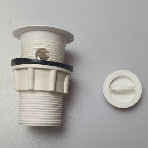 32mm Classic Waste Plug WITH OVERFLOW for Sink/Bathtub/Basin | Rising ...