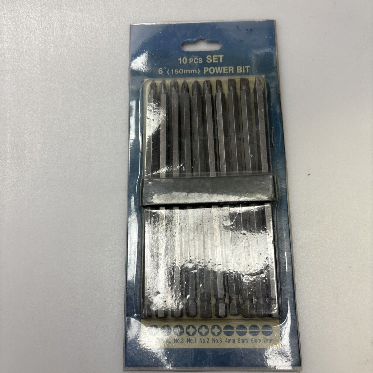 10pc-Pack 6" 150mm Steel Impact Screwdriver Power Bits - | Rising Sun ...